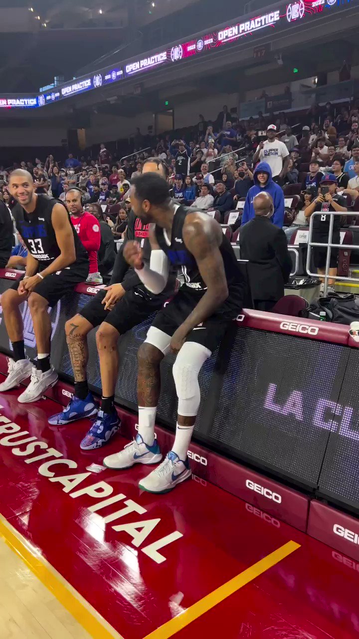 ClutchPoints on Twitter: "John Wall hits the dougie at Clippers practice 🔥 (via @LAClippers ...