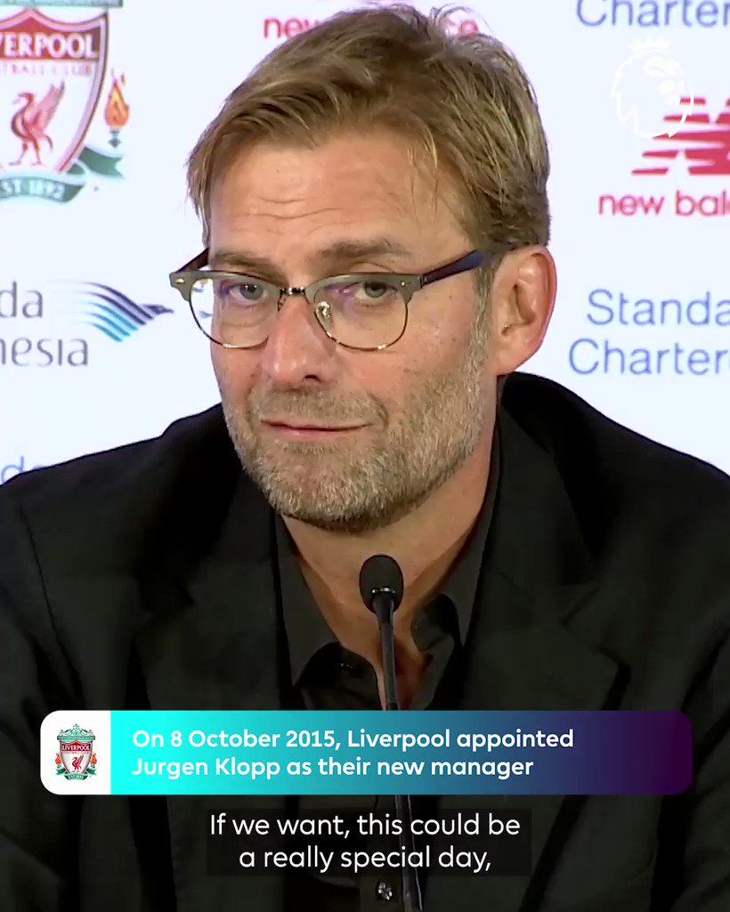 Premier League on Twitter: "7️⃣ years of Jurgen Klopp on Merseyside 🔴 What's your favourite ...