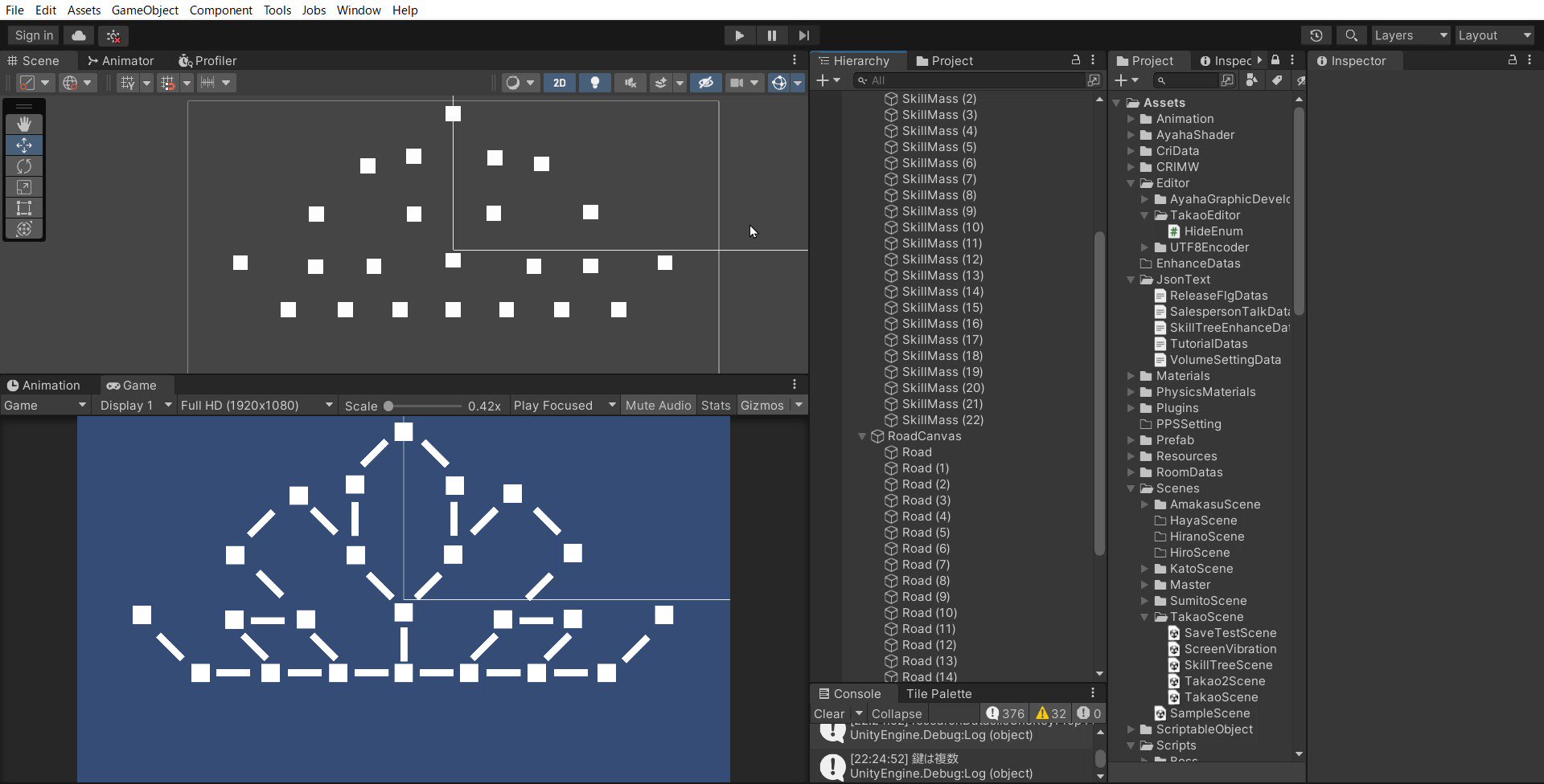 恩田嵩央 プログラマー志望 on Twitter: "地獄のアタッチ作業 Hierarchyを見てもらうと察することができます。 #MEGAFIST #gamedev https://t.co ...