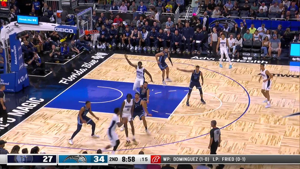 NBA on Twitter: "Slick pass, Chuma Okeke. 🎯 Live now on NBA TV & the NBA App."