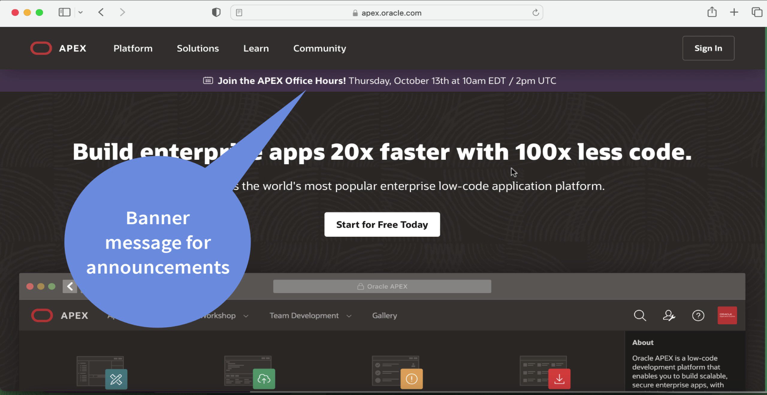Oracle Apex Oracleapex Twitter