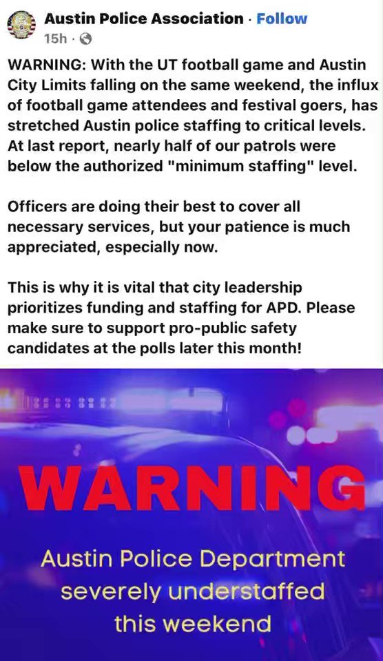 Michael Cargill ๐ On Twitter The Purge Has Begun Austin Police