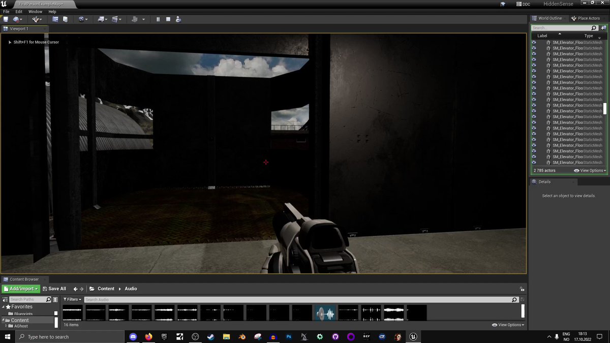 Got working elevators (Play with sound) #UnrealEngine #UE4 #Gamedev #Gamejam #unrealengine #ue4 ...