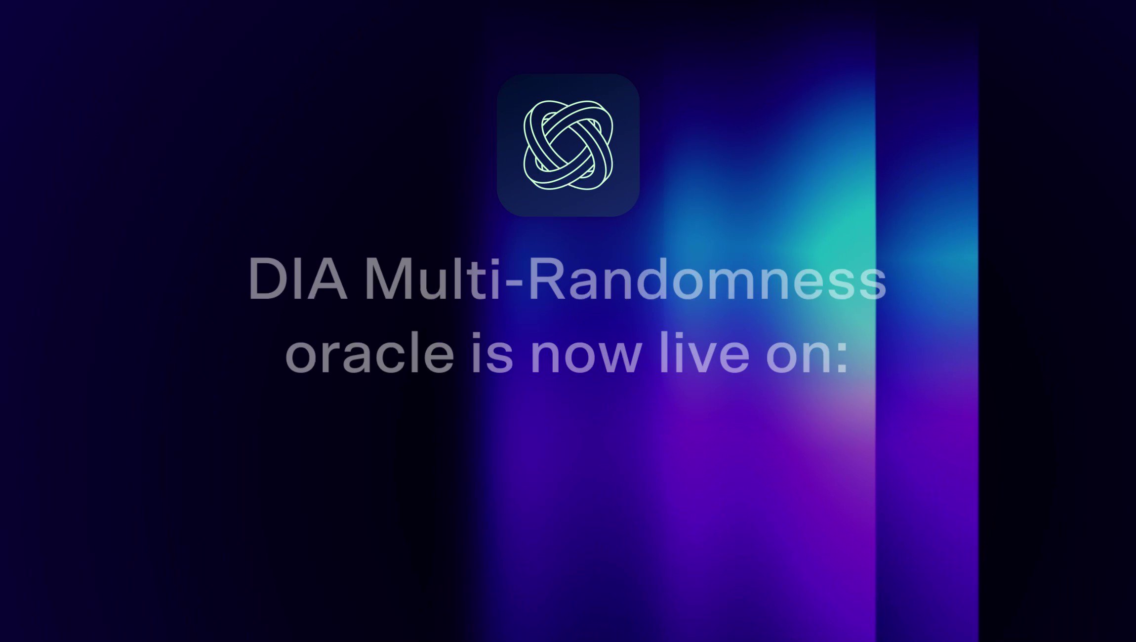 DIA | Multi-Chain Oracles for Web3 (@DIAdata_org) / Twitter