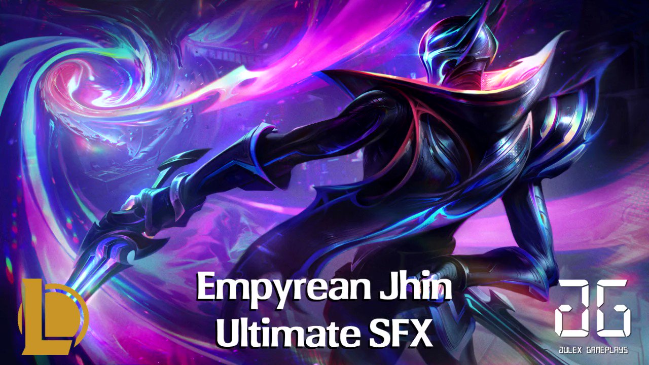 Julex Gameplays on Twitter: "Background SFX from Empyrean Jhin Ultimate https://t.co/AMS2O6k9wt ...