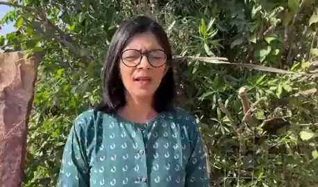 Kaustuv Ray on Twitter: "Delhi Commission for Women Chairperson Swati Maliwal on Ghaziabad gang ...