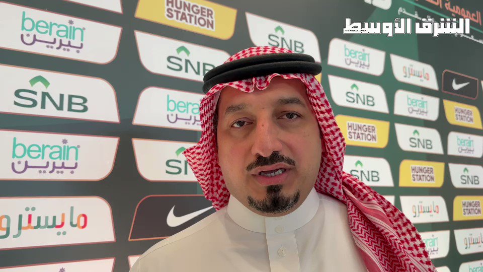 صحيفة الشرق الأوسط رياضة ياسر المسحل رئيس اتحاد القدم في حديث خاص ل
