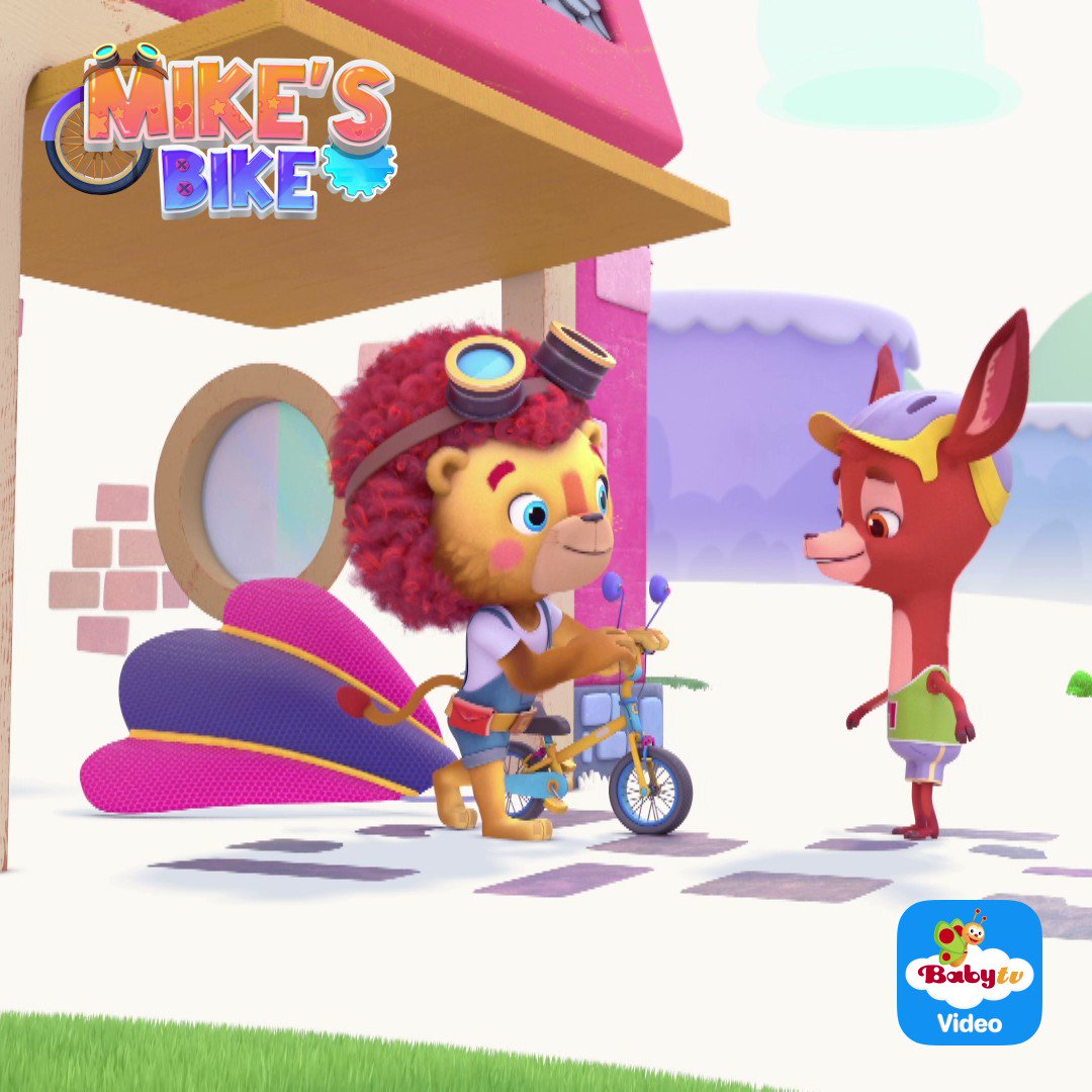BabyTV on Twitter: "Cycle on over to our #BabyTVApp to join Mikey and the crew! All episodes now ...