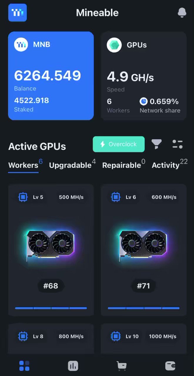 LouisVNFTs on Twitter: "💰50 #NFT GPUs worth $100 each. To win 1. Follow @Mineable_io & RT 2 ...