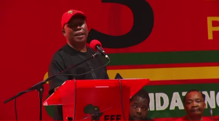 Economic Freedom Fighters on Twitter: "♦️Must Watch♦️ The CIC @Julius_S_Malema addressing at the ...