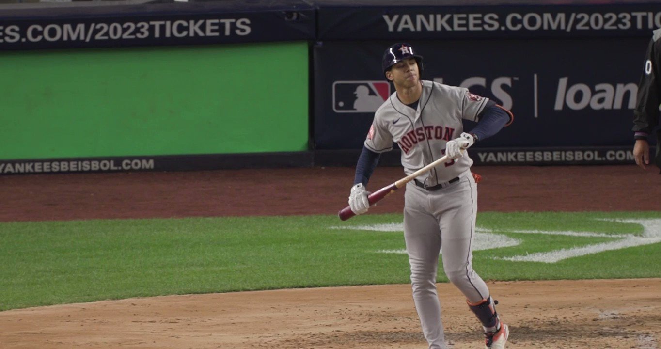 MLB on Twitter: "What's better than a bat flip? A bat flip in slowmo #Postseason https://t.co ...