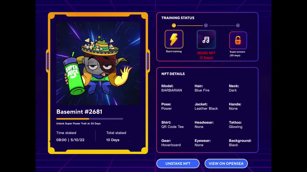 BaseMint Gang on Twitter: "🎵 @BASEMINTGANG MUSIC EXPERIENCE For our community, we’ve created the ...