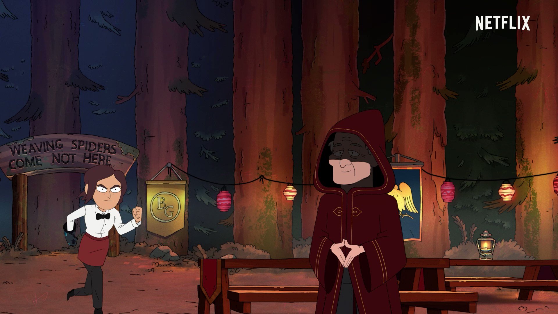 Inside Job on Twitter: "REAGAN AND RON GET TASED. Nov 18, only on Netflix https://t.co ...