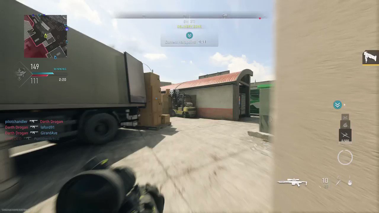 sierra yO on Twitter: "Im making it, gettin reactions + split quad feed :) #PS5Share #MW2 https ...