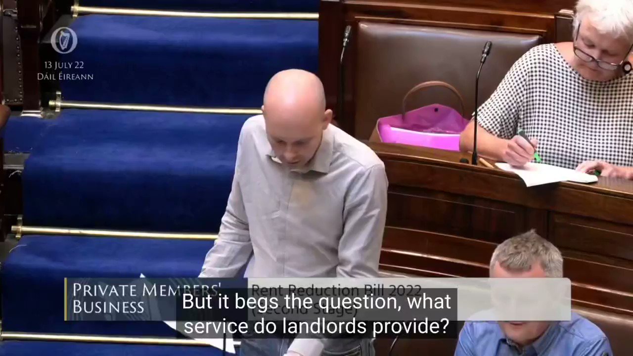 Videos Worth Watching on Twitter: "Irish Member of Parliament speaks the truth about parasitic ...