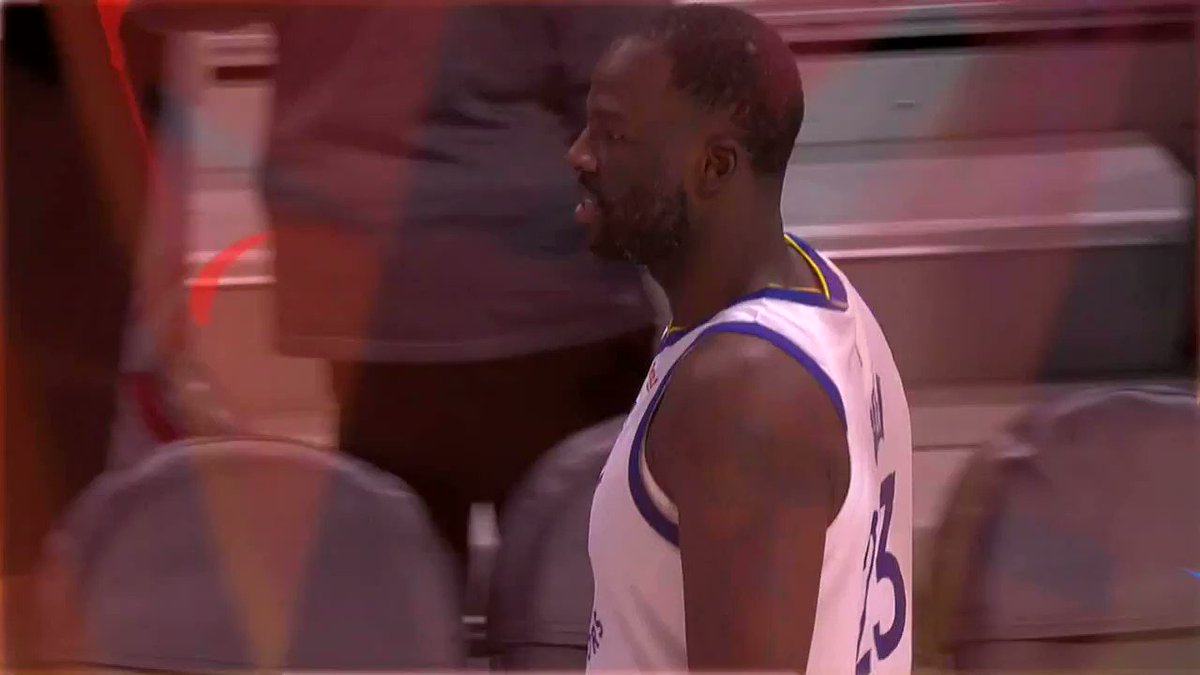 ClutchPoints on Twitter: "Draymond Green can pretty much do anything...even moving the tripod ...