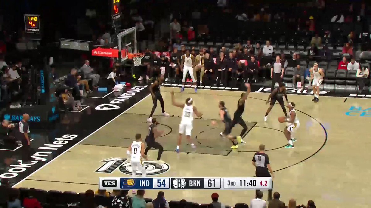 NBA on Twitter: " KD sends this shot packing! PACERS/NETS Q3 action Live Now on NBA TV ️ http ...