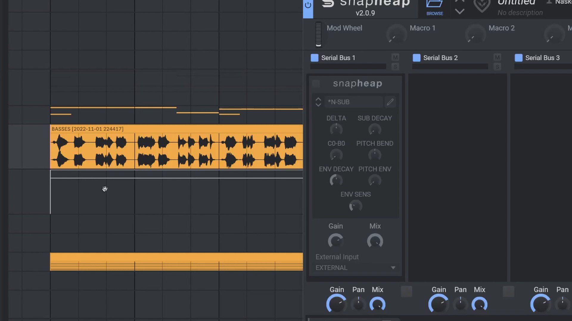 Nasko on Twitter: "N-SUB IS HERE 👏👏👏 Generate a PARALLEL SUB OSC from AUDIO! Follows your audio ...