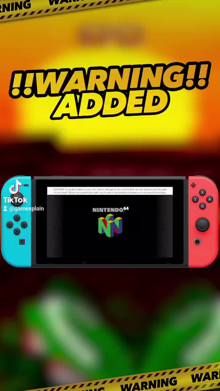 GameXplain on Twitter: "Nintendo added a WARNING to Mario Party N64 on Switch. Here's why: https ...