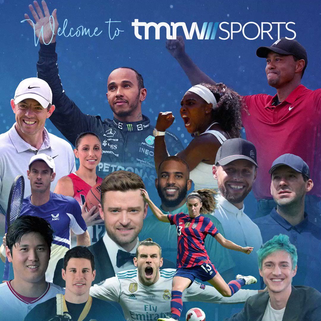 TMRW Sports on Twitter: "Meet our initial investor group, a roster of icons across sports ...