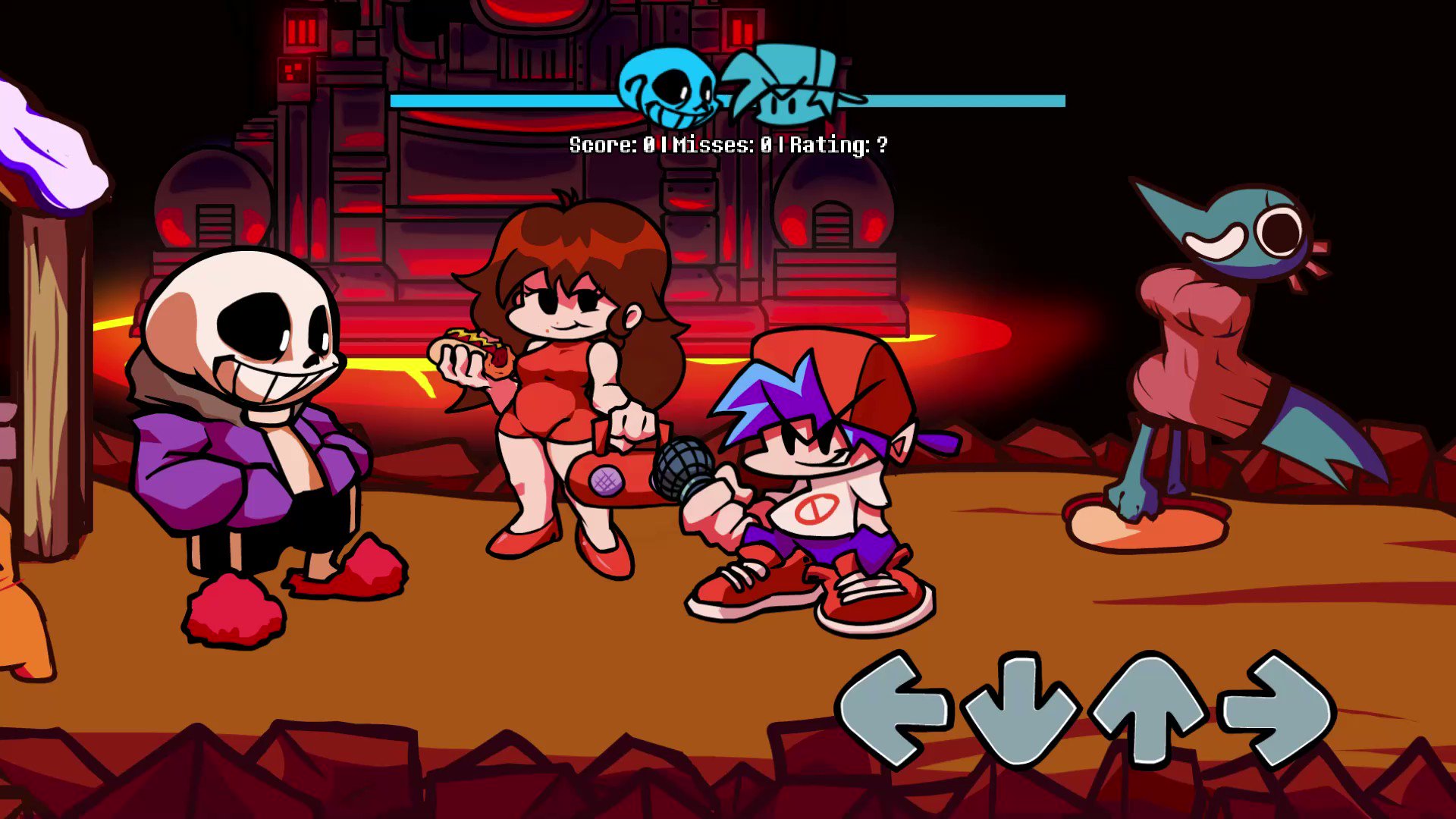 Chuf COMMS OPEN on Twitter: "FNF CORE GAMEPLAY TEASER #fnf #fnfmod #undertale #sans # ...