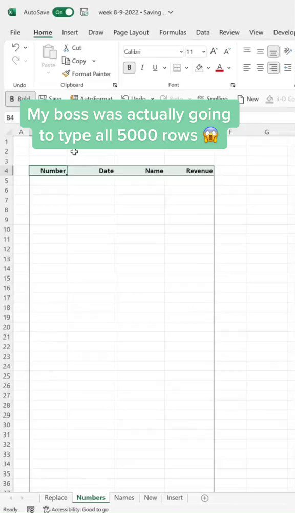 Excel Dictionary On Twitter How To Create A Number Sequence With