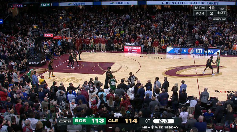 ClutchPoints on Twitter: "WHAT. A. GAME 🤩 Jaylen Brown misses the potential game-winner and the ...