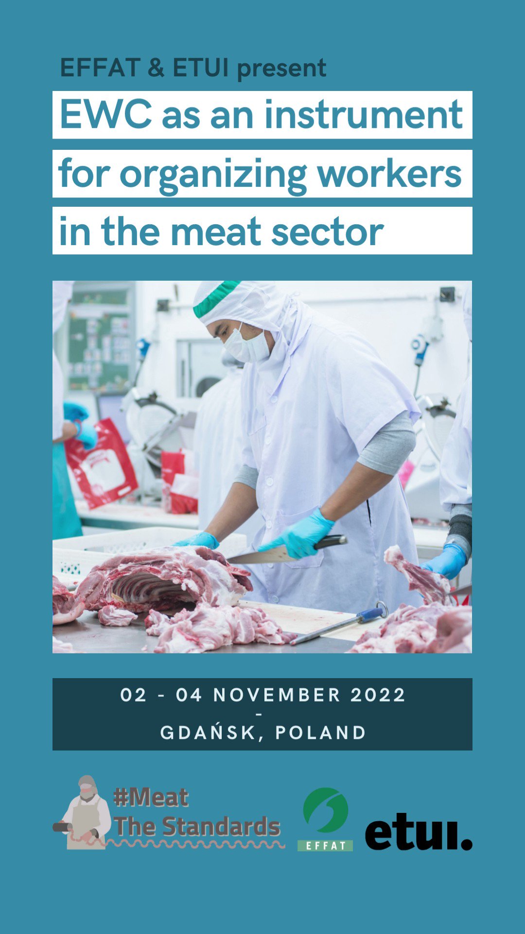 EFFAT on Twitter: "Gathered in Gdansk this week meat workers revealed how their sector still ...