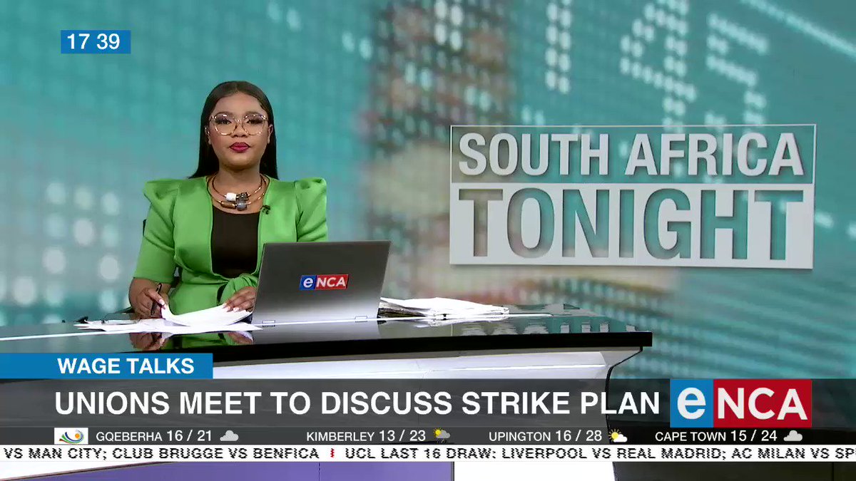 eNCA on Twitter: "Cosatu-affiliated unions Denosa, Nehawu and Popcru are planning strike action ...