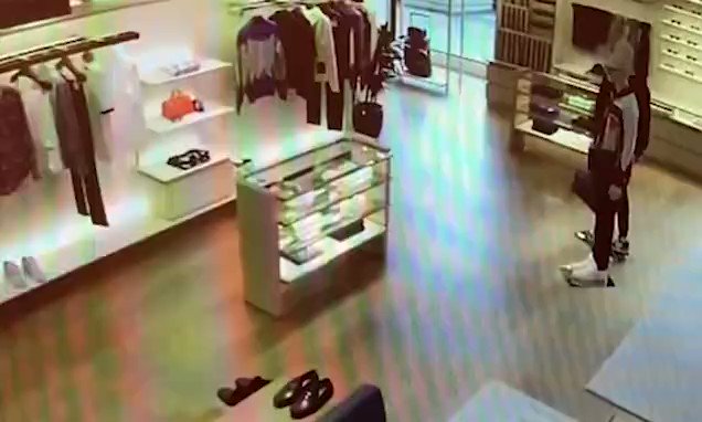 Hans Solo On Twitter Brazen Teenage Thief 17 Knocks Himself Out By