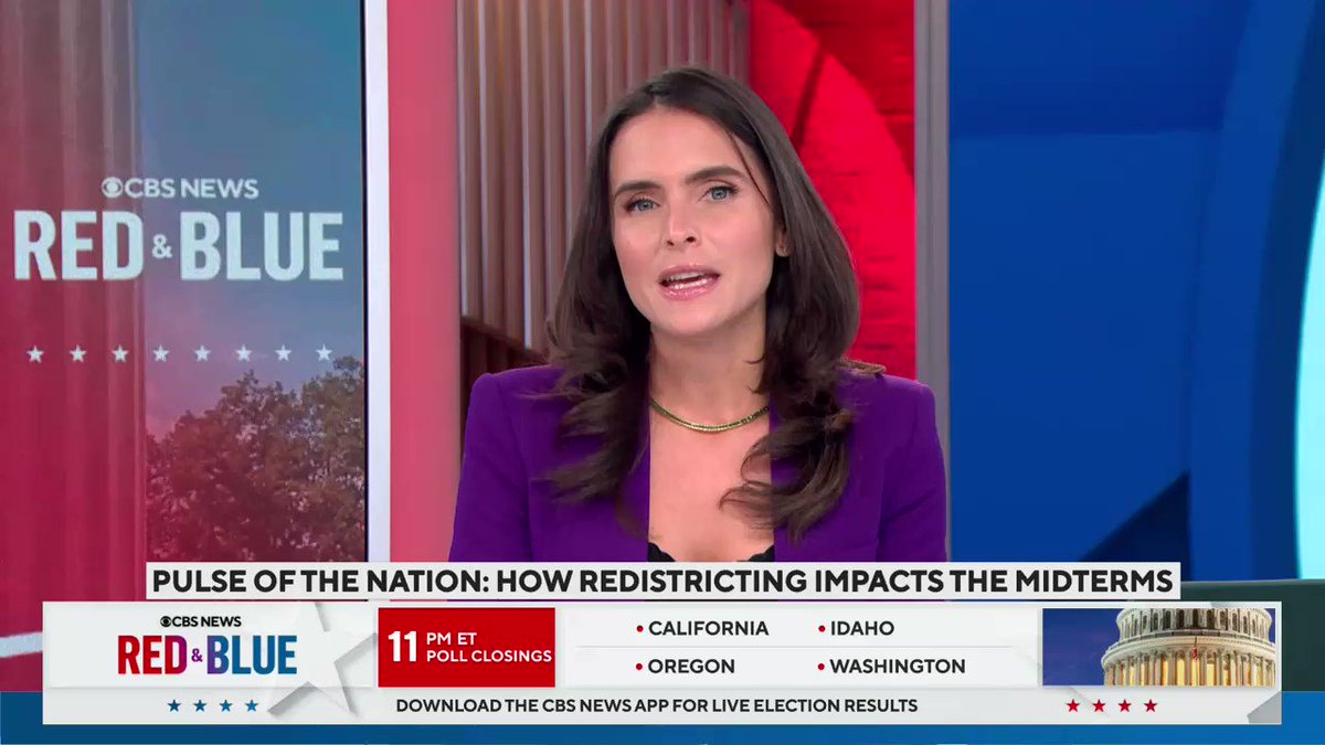 CBS News' @errolbarnett explains how congressional redistricting could impact the results of ...