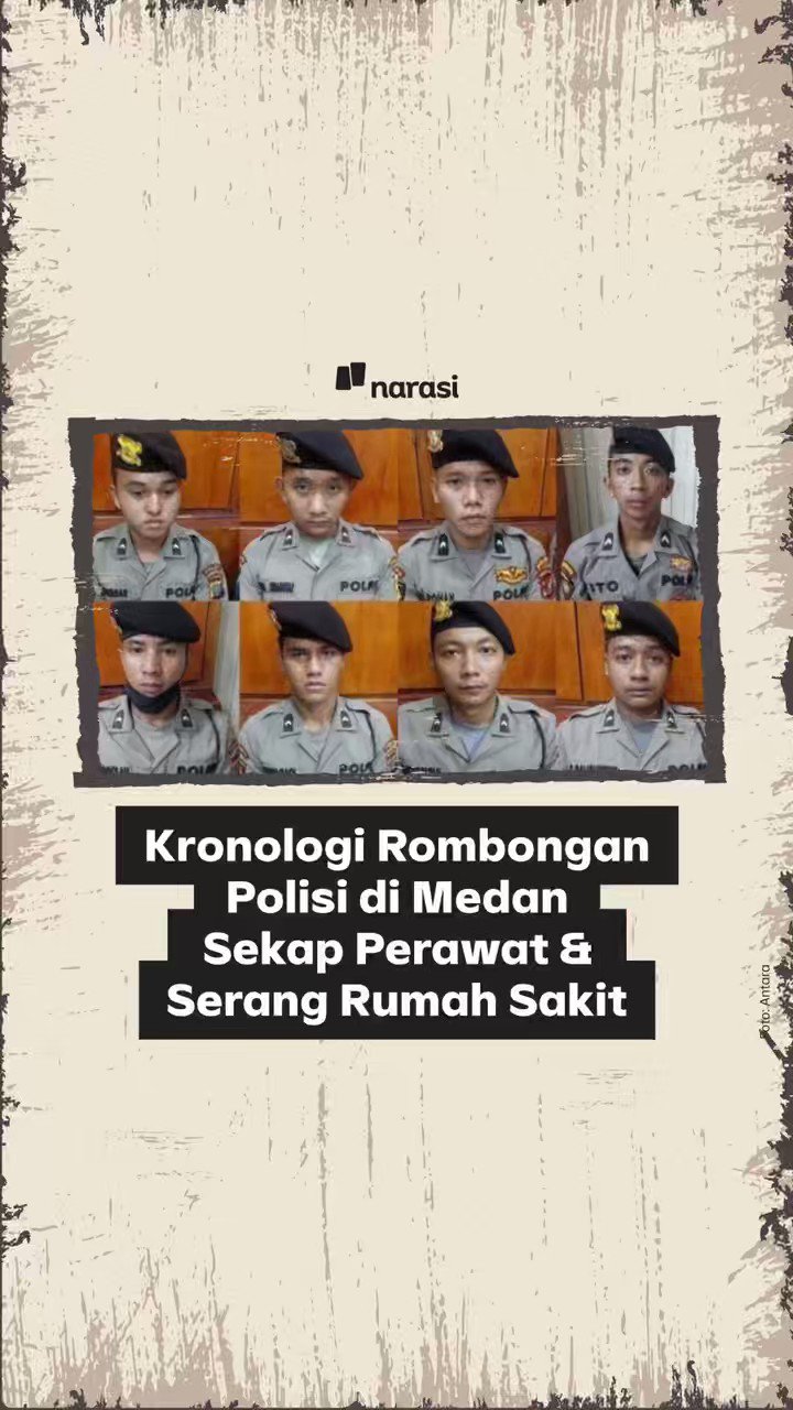 Narasi Newsroom on Twitter: "Kalo rombongan gini masih perlu disebut ((oknum)) enggak? Ada-ada ...