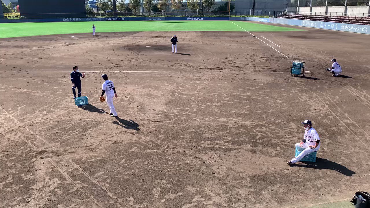 つば嫁（こまち） on Twitter: "2022.11.9 嶋コーチ「お前1人でやれ」長岡選手「きびしいぞー」 https://t.co/j3s8G0UXG0" / Twitter