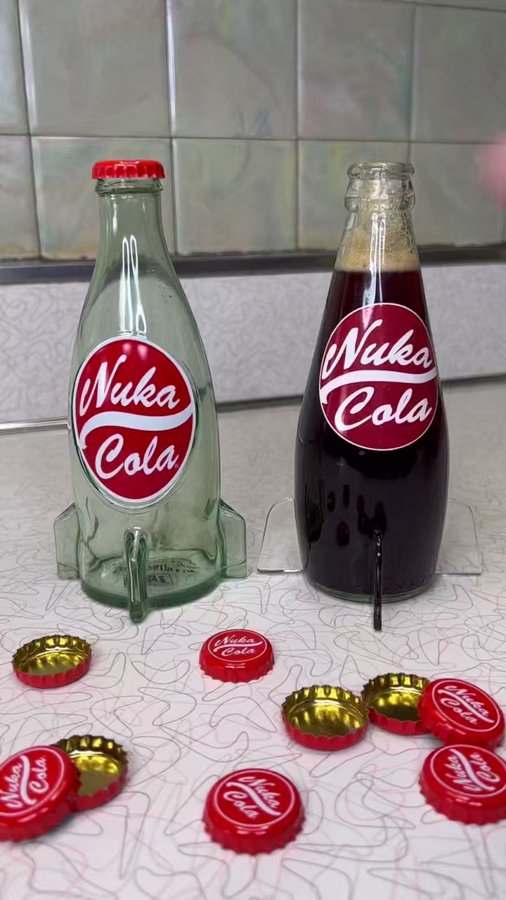 Fallout Nuka Cola Glass Bottle Cap Nuka Cola Fallout Merch 60 Off