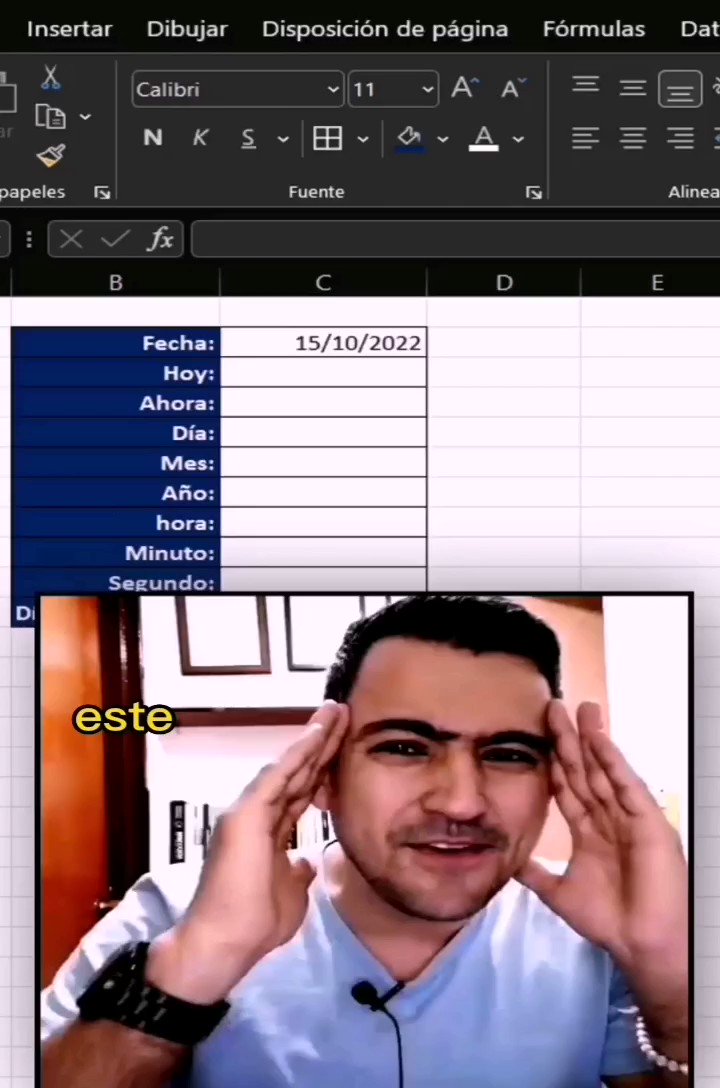 Aprendeyenseñaexcel On Twitter Aprende Algunas Funciones De Fecha Y