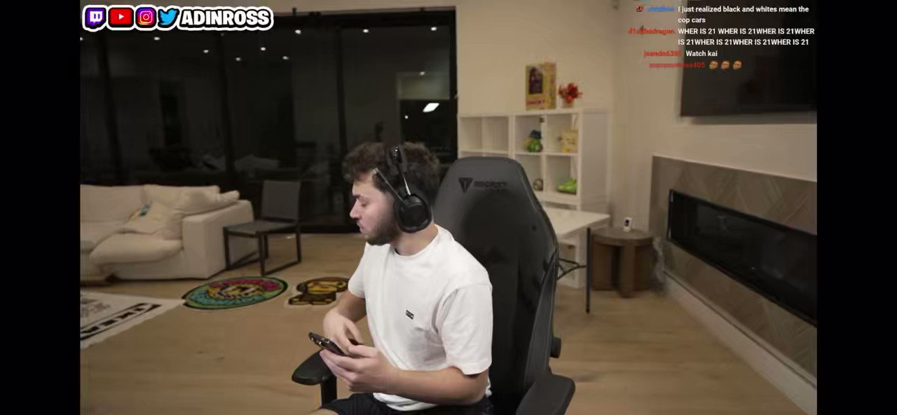 Daily Loud on Twitter: "Adin Ross was just “Swatted” on live stream and is now banned by Twitch ...