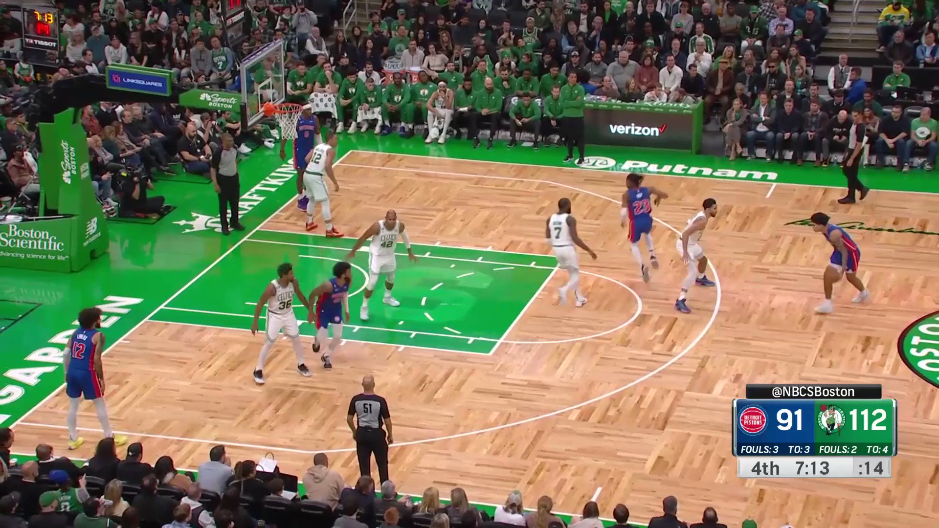 NBA on Twitter: "Marcus Smart goes all out and saves it to Jayson Tatum for the dunk! https://t ...