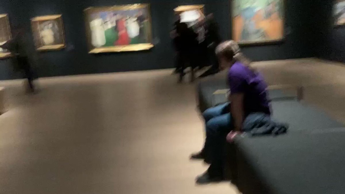 Schilderij 'De Schreeuw' doelwit van klimaatactivisten in Oslo