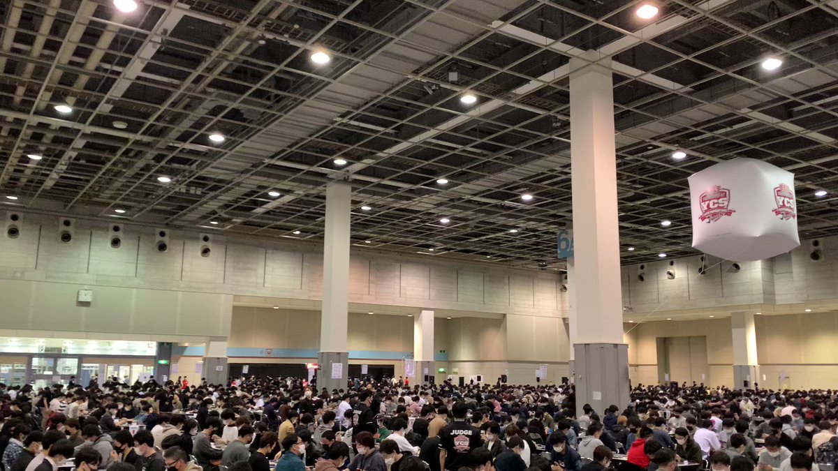 【公式】遊戯王OCG on Twitter: " 𝟐𝟎𝟐𝟐.𝟏𝟏.𝟏𝟐（𝐒𝐀𝐓） #YCSJ 𝗢𝗦𝗔𝗞𝗔 𝟮𝟬𝟮𝟮 大阪に集いし 3,000人のデュエリスト達による デュエルが行われています‼ ...