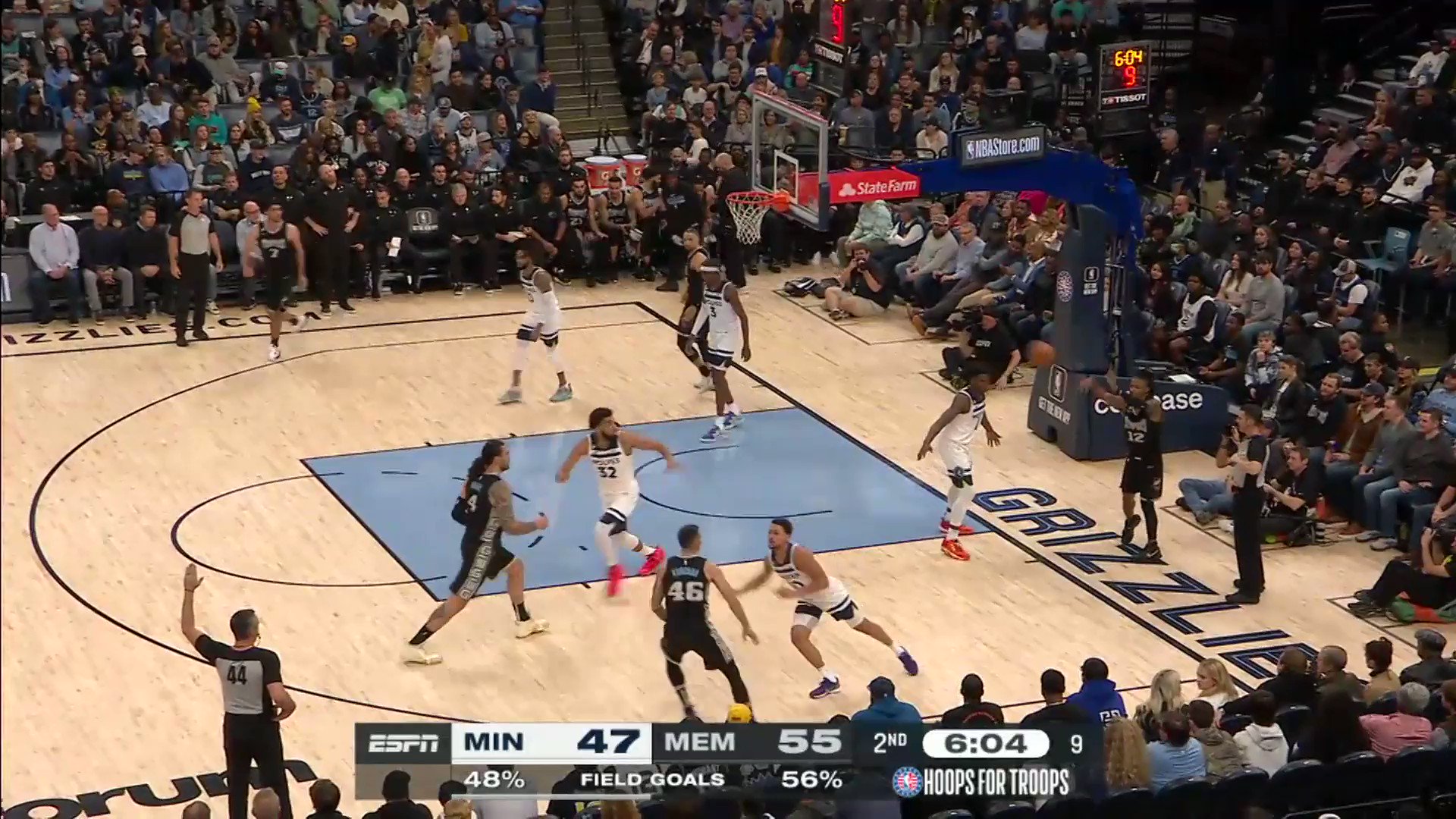 NBA on Twitter: "Table for Ja Morant +1 TIMBERWOLVES - GRIZZLIES live on ESPN https://t.co ...
