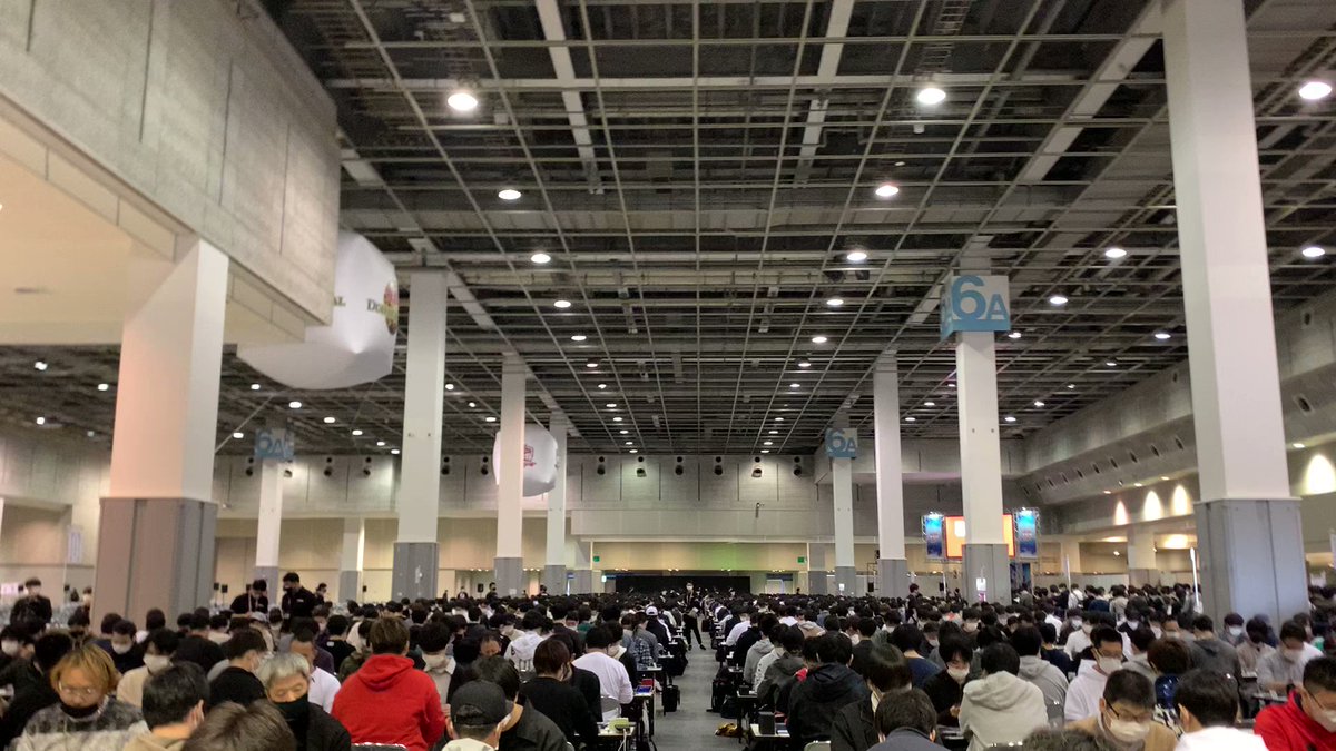 【公式】遊戯王OCG on Twitter: " 𝟐𝟎𝟐𝟐.𝟏𝟏.𝟏𝟐（𝐒𝐀𝐓） #YCSJ 𝗢𝗦𝗔𝗞𝗔 𝟮𝟬𝟮𝟮 大阪に集いし 3,000人のデュエリスト達による デュエルが行われています‼ ...