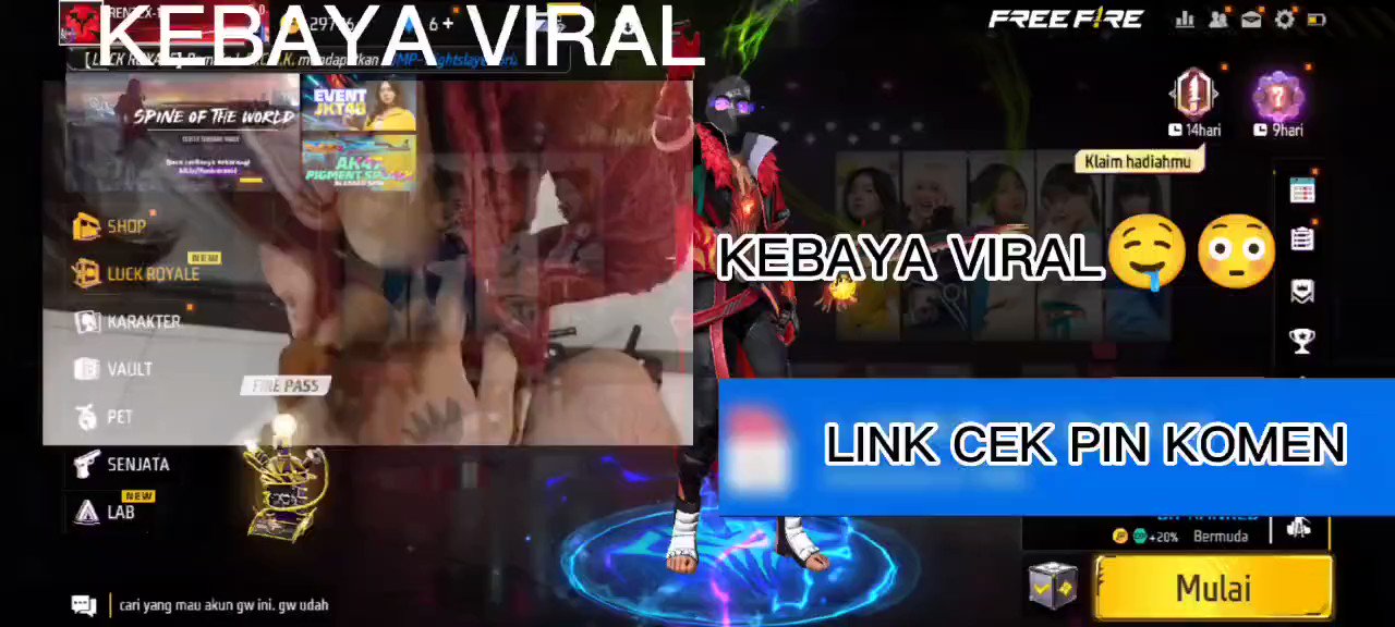 Kebaya merah viral full durasi (@WNebar) / Twitter