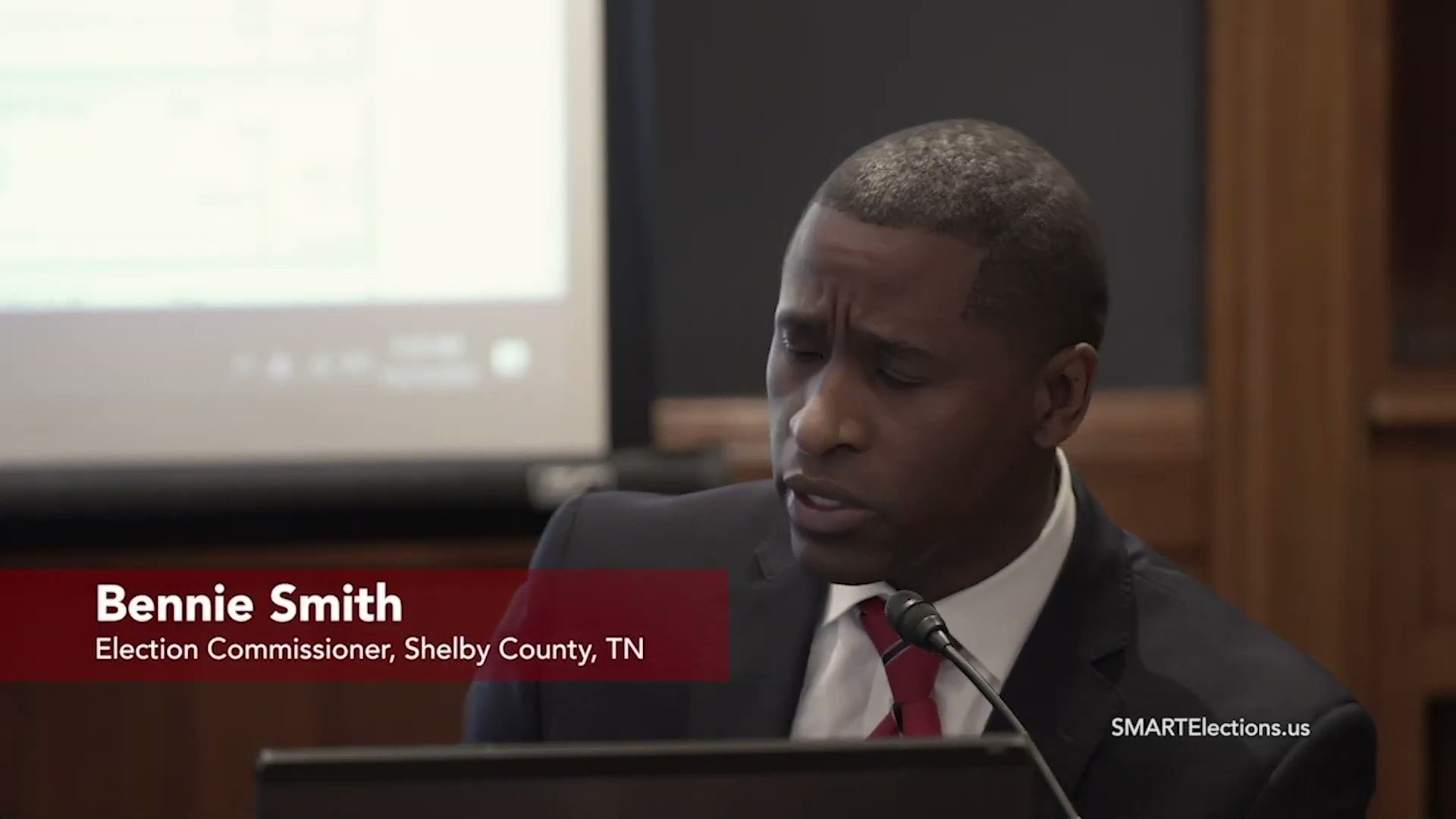 Dr. Benjamin Braddock on Twitter: "Bennie J. Smith, the Election Commissioner for Shelby County ...