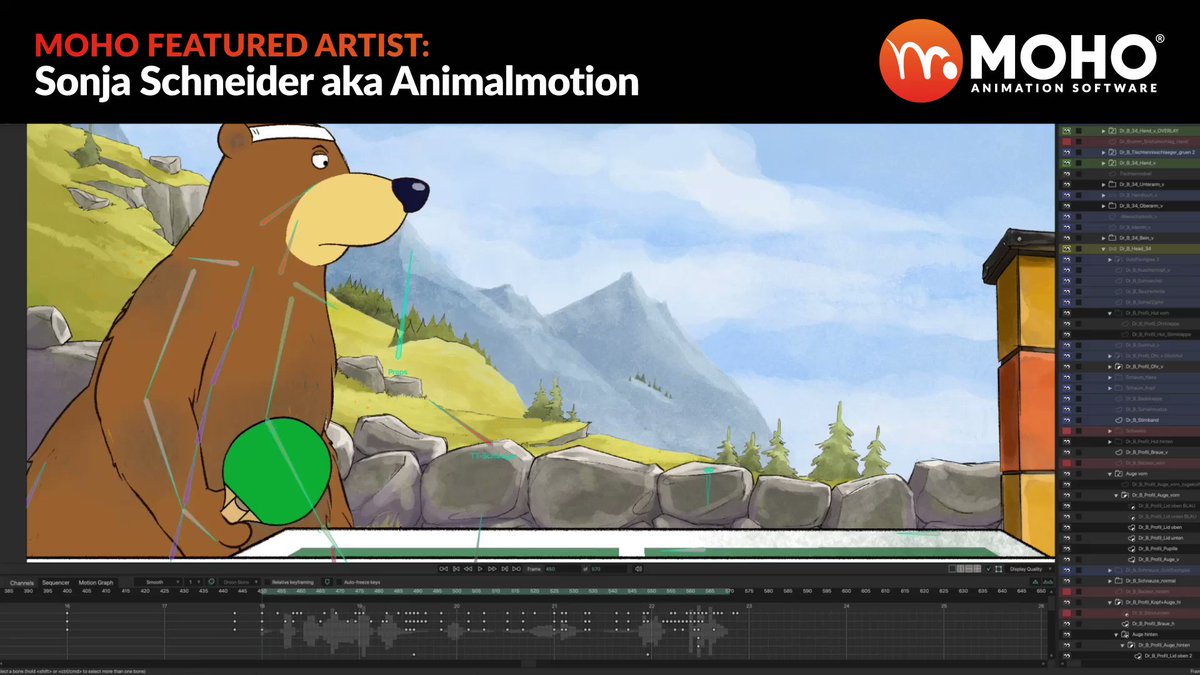 Moho Animation on Twitter: "This week our Moho Featured Artist is http://Animalmotion.de from ...