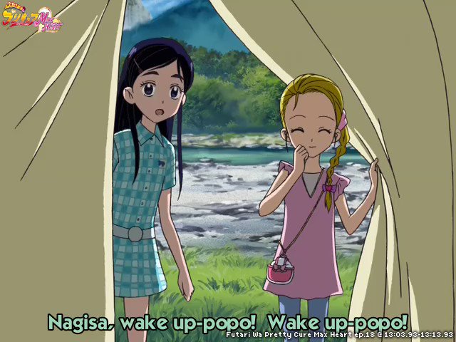 PreCure screenshots on Twitter: "Futari Wa Pretty Cure Max Heart ep.18 @ 13:03.93-13:13.93 #PreCure"