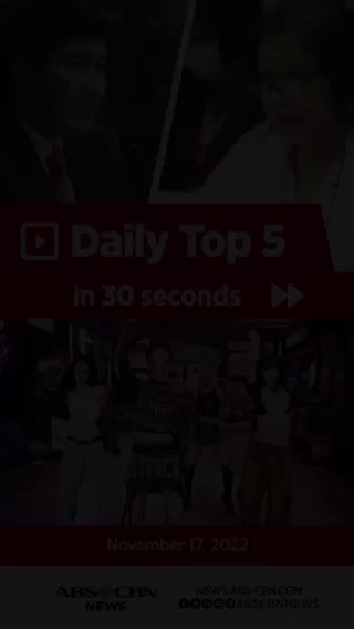 ABS-CBN News on Twitter: "Tulfo vs Villar, Blackpink PH concert tickets, & more in today's Top 5 ...