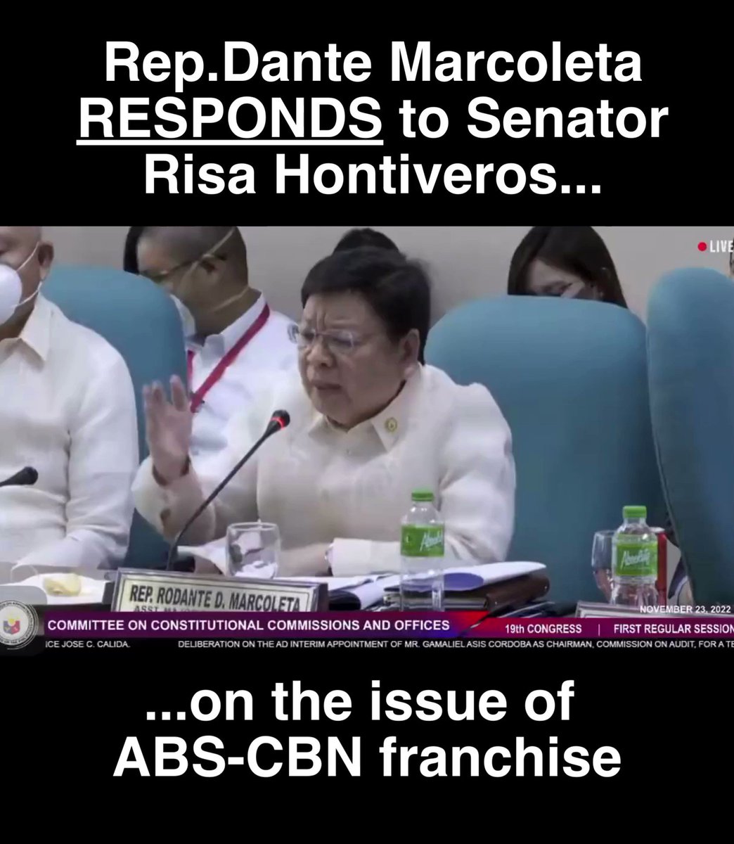 Inform PH on Twitter: "Rep. Rodante Marcolate RESPONDS to Senator Risa Hontiveros on the issue ...