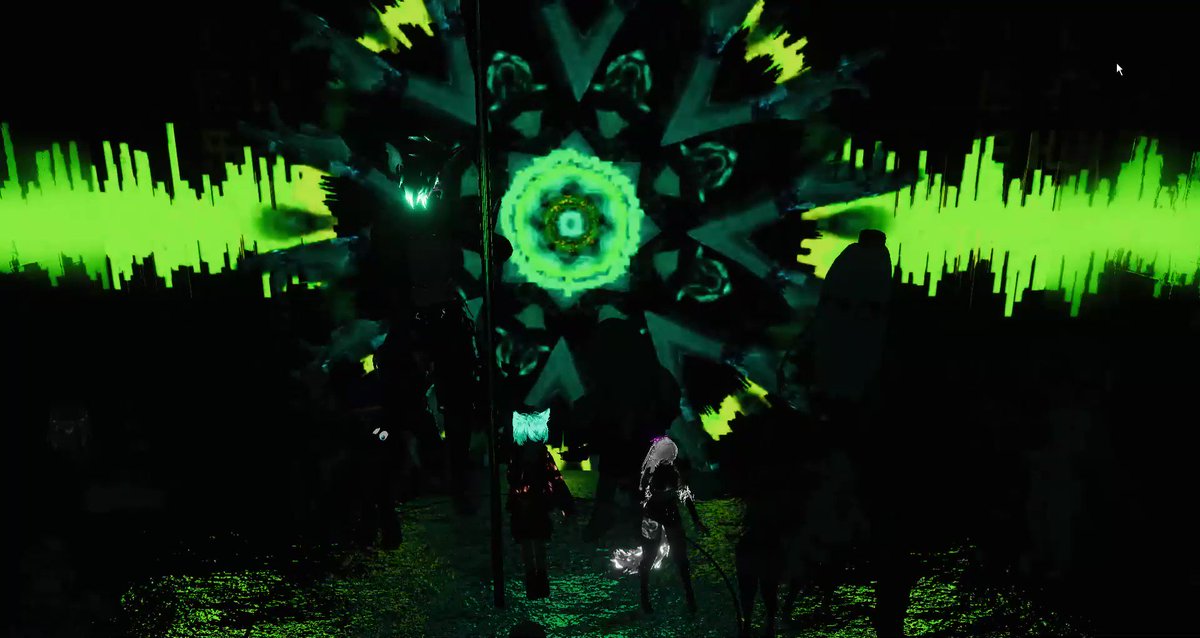 VRChat DJイベント動画 - posfie