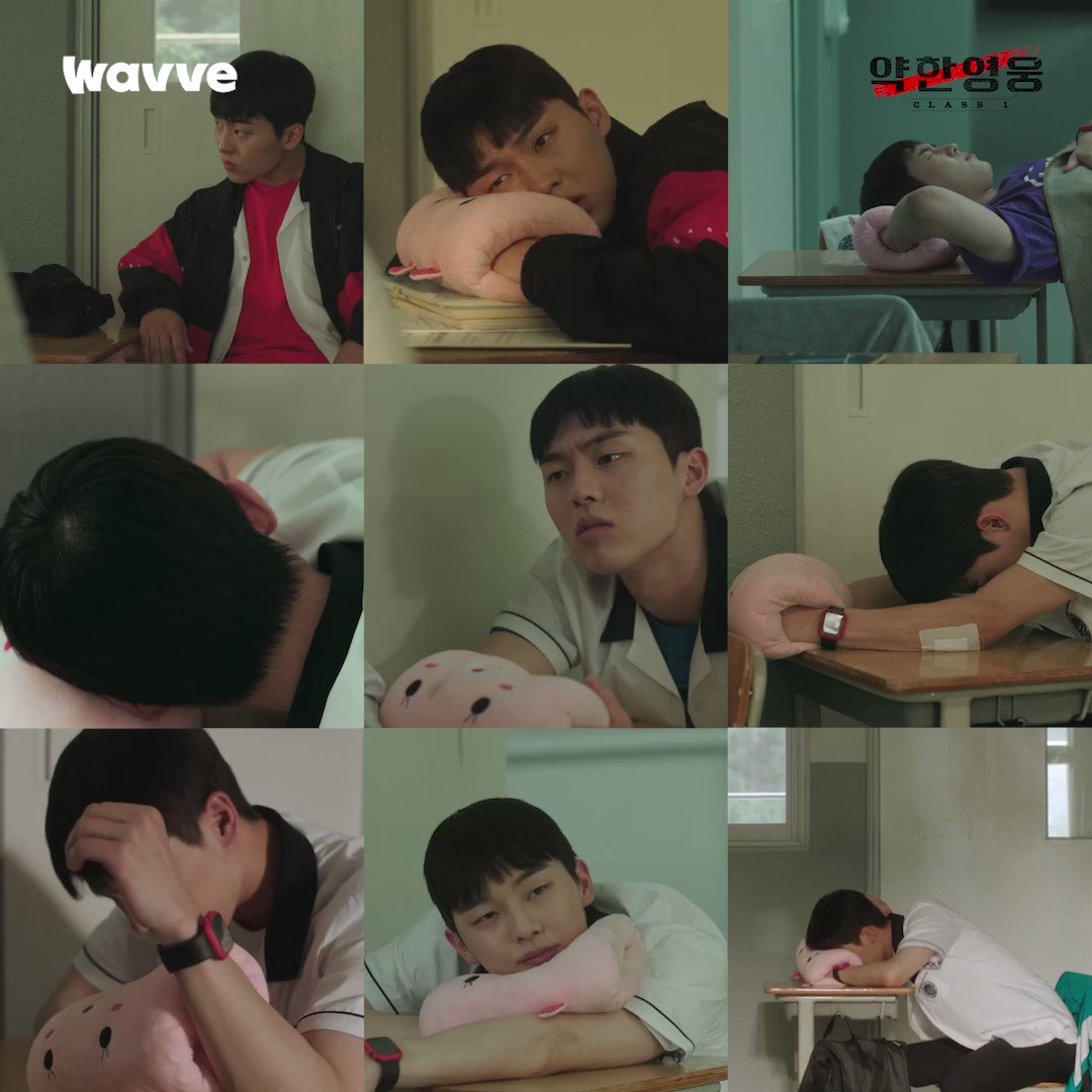 Wavve (웨이브) on Twitter: "하루만 니 팔의 베개가 되고 싶어~(feat.수호) 수호 영혼의 단짝 = 핑크 토끼🐇 유튜브 링크👉https://youtube ...