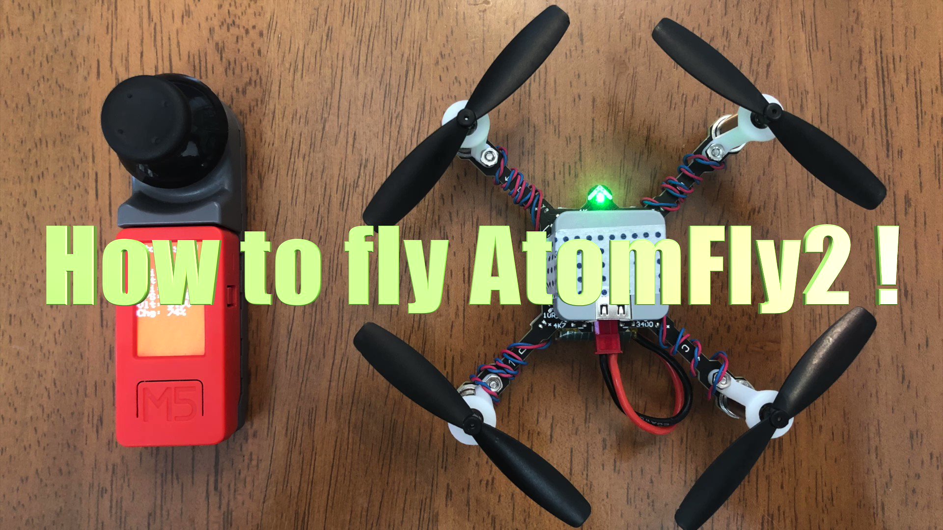 こうへい（Kouhei Ito） on Twitter: "AtomFly2を飛ばすまでの手順を動画にしてみました。まだドローンもコントローラも未発売なので気が早いですけど、こんな手順で ...